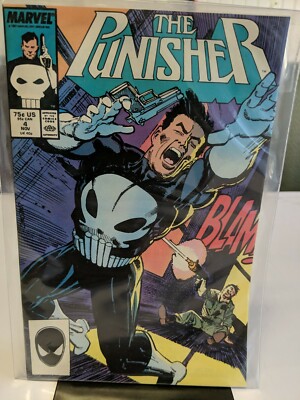 THE PUNISHER #4 (Nov 1987 | Marvel) 1st Appearance of Microchip 🔥🔥 HG ...