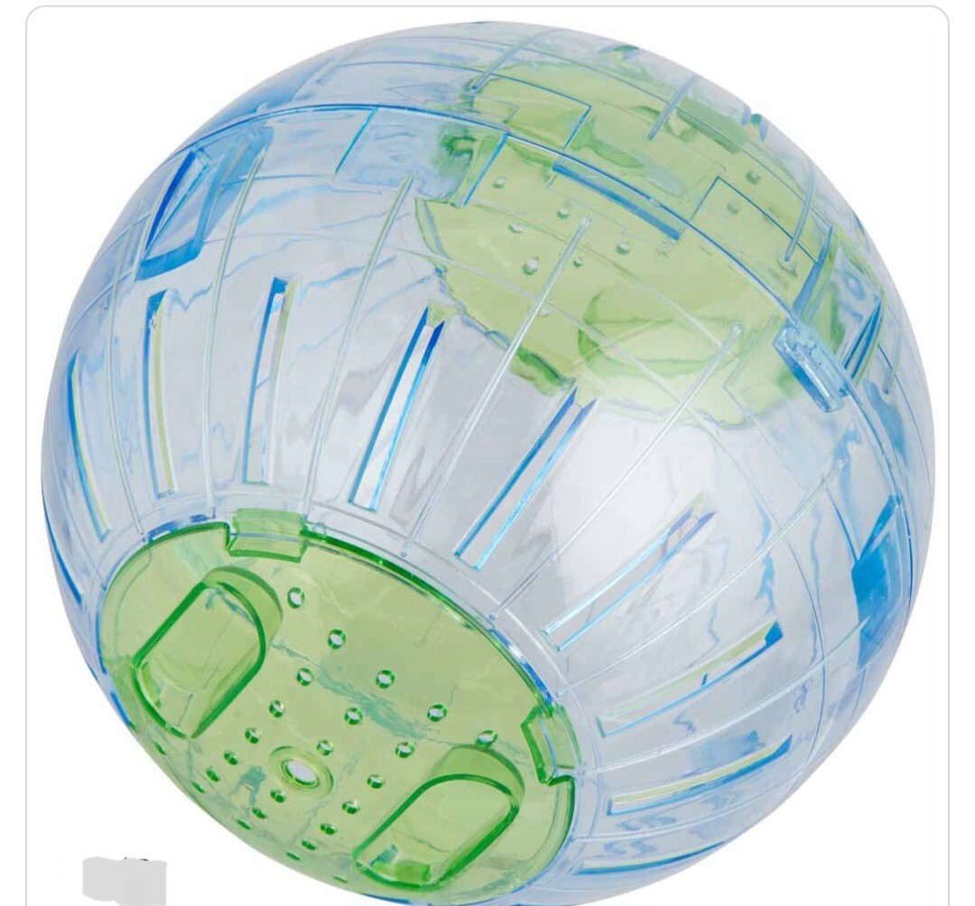 Hamster Mice Gerbal Rodent Exercise Toy Ball Run About For Pets- 7 ...