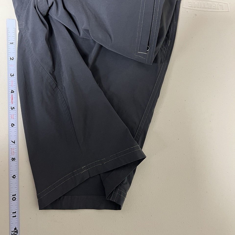 Marmot Trail Shorts Women’s 6 Gray Hiking Stretch Nylon Cargo Utility ...