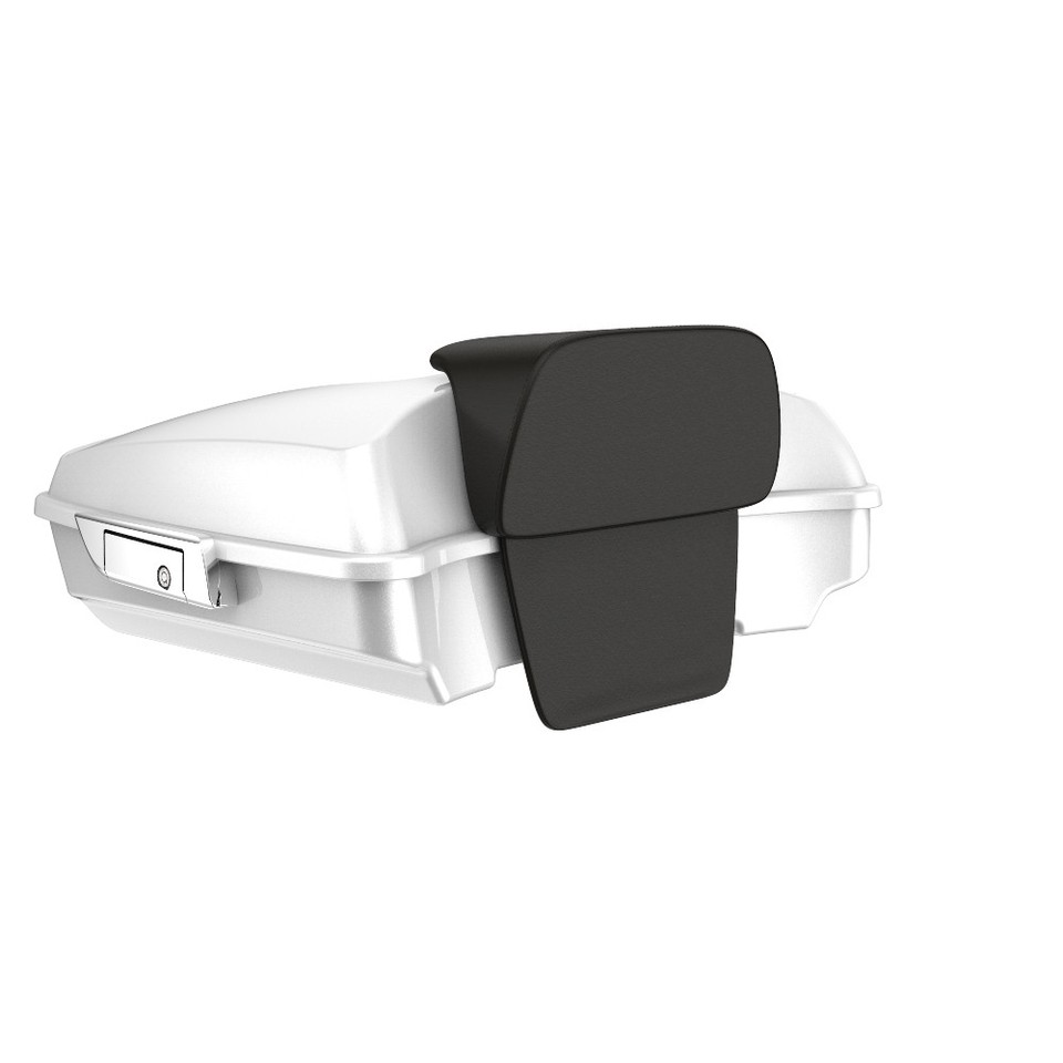 White Hot Pearl Razor Tour Trunk Pack Fits 97+ Harley FLHR FLHXS FLTRX ...