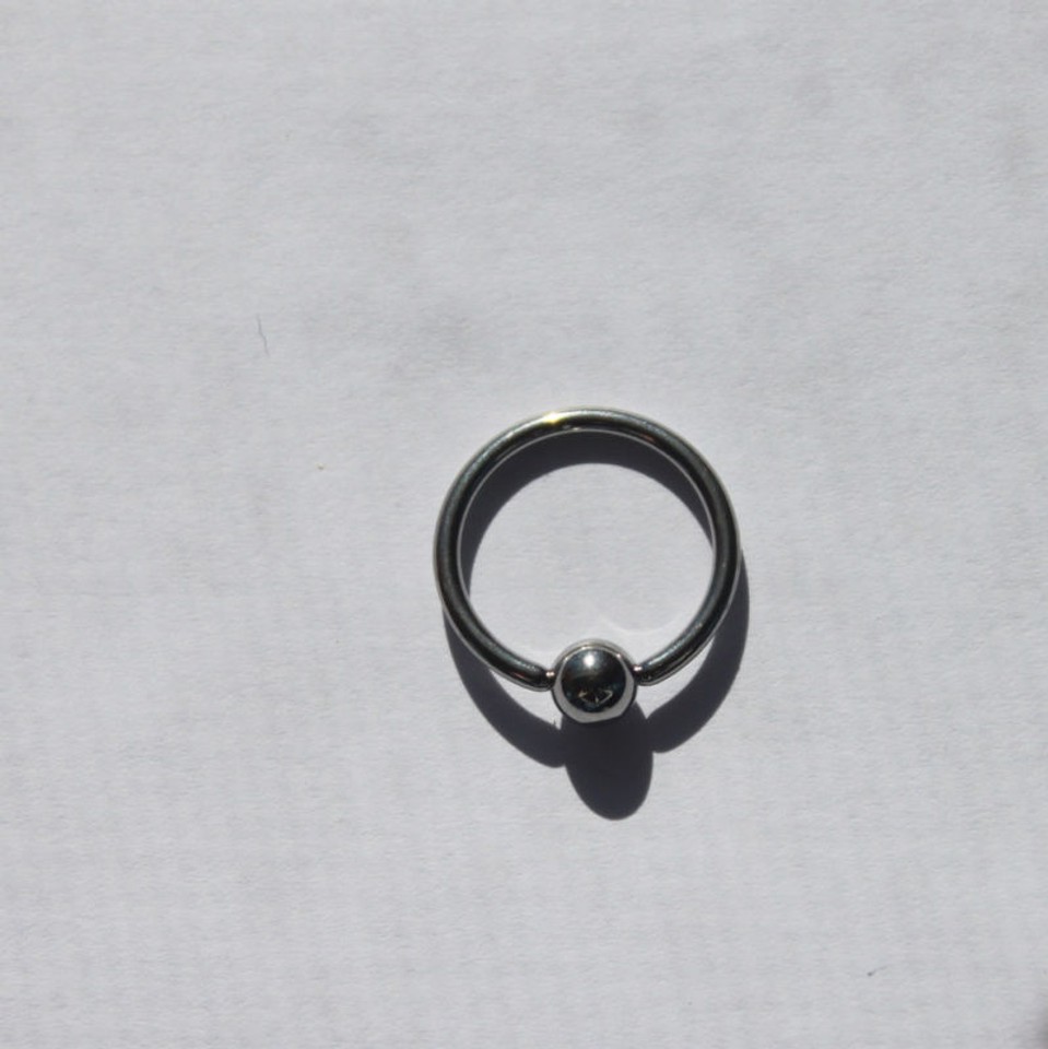 14g CBR Captive Bead Ring Body Piercing Stainless Steel | eBay