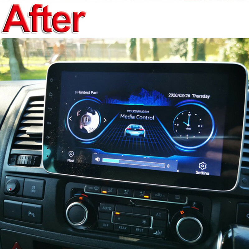 10.1" Android RAM 1GB 16GB Car GPS Multimedia Player Rotatable Screen ...