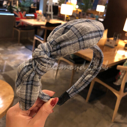 Fashion Korean Style Rabbit Bunny Ears Ribbon Scarf Hair Tie Wrap Bow ...