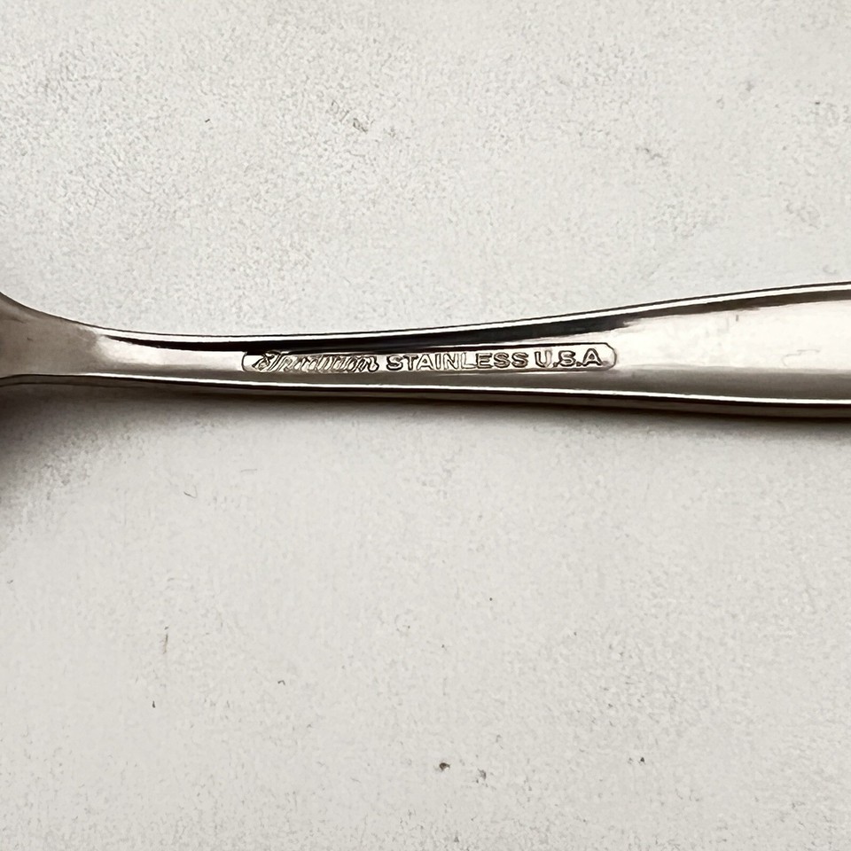 Sears Roebuck Tradition Stainless SRS13 Teaspoon Flatware 6 1/8 3Pc Set ...