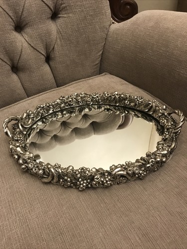 VTG R. Robean Creazione Artistiche Arg R 925 Sterling Silver Tray ...