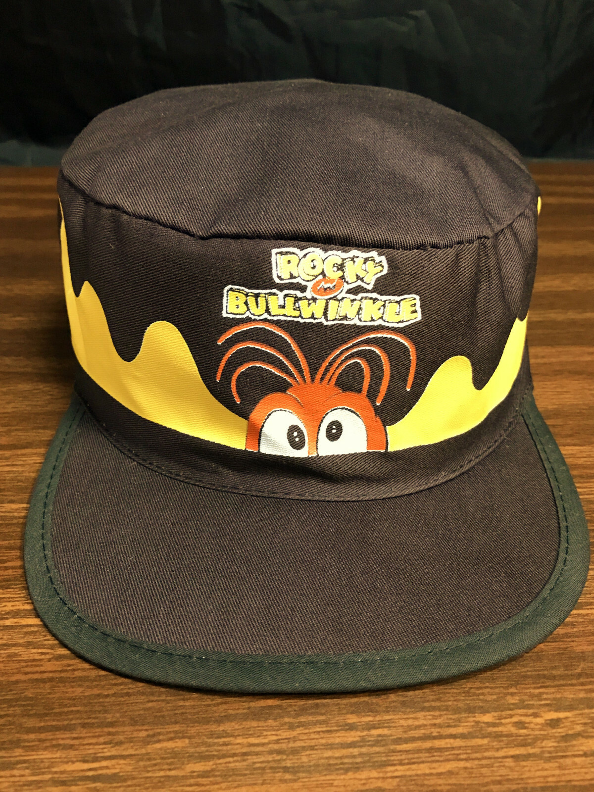 1993 Taco Bell Cap Hat Cadet Style Rocky Bullwinkle F… - Gem
