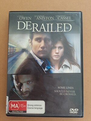 Derailed (DVD, 2005) Clive Owen, Jennifer Aniston - Reg 4 Ex-Rental ...