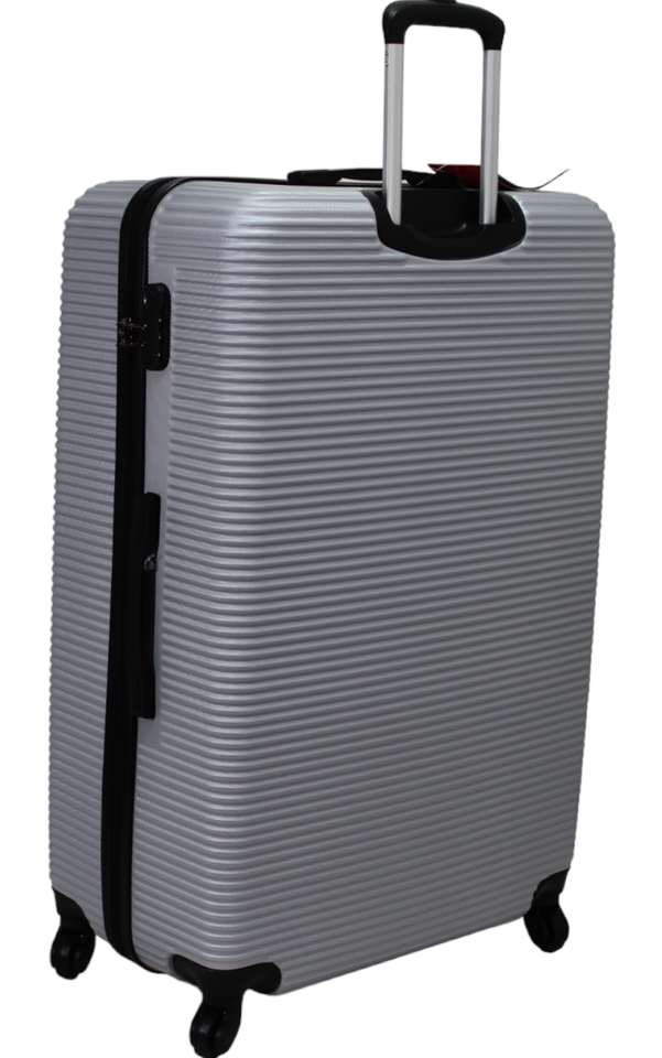 XL Large Suitcase 4 Wheel MEDIUM Lightweight ABS Hard Shell Luggage ...