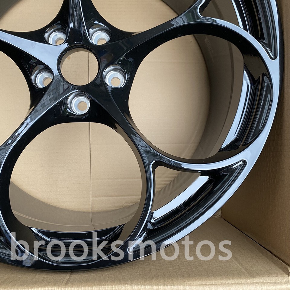 FOR RANGE ROVER VELAR 22" GLOSS BLACK FORGED WHEELS RIMS 22X9 SET OF 4 ...