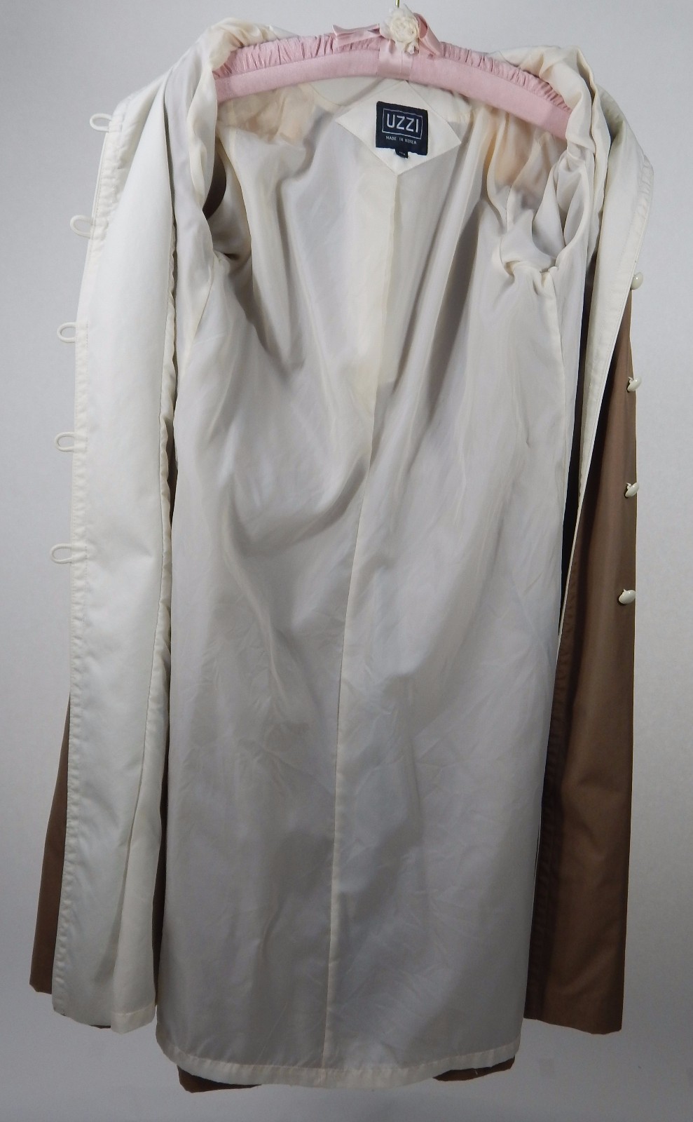 Uzzi Women's Lightweight Rain Trench Coat Size 11/12 | eBay