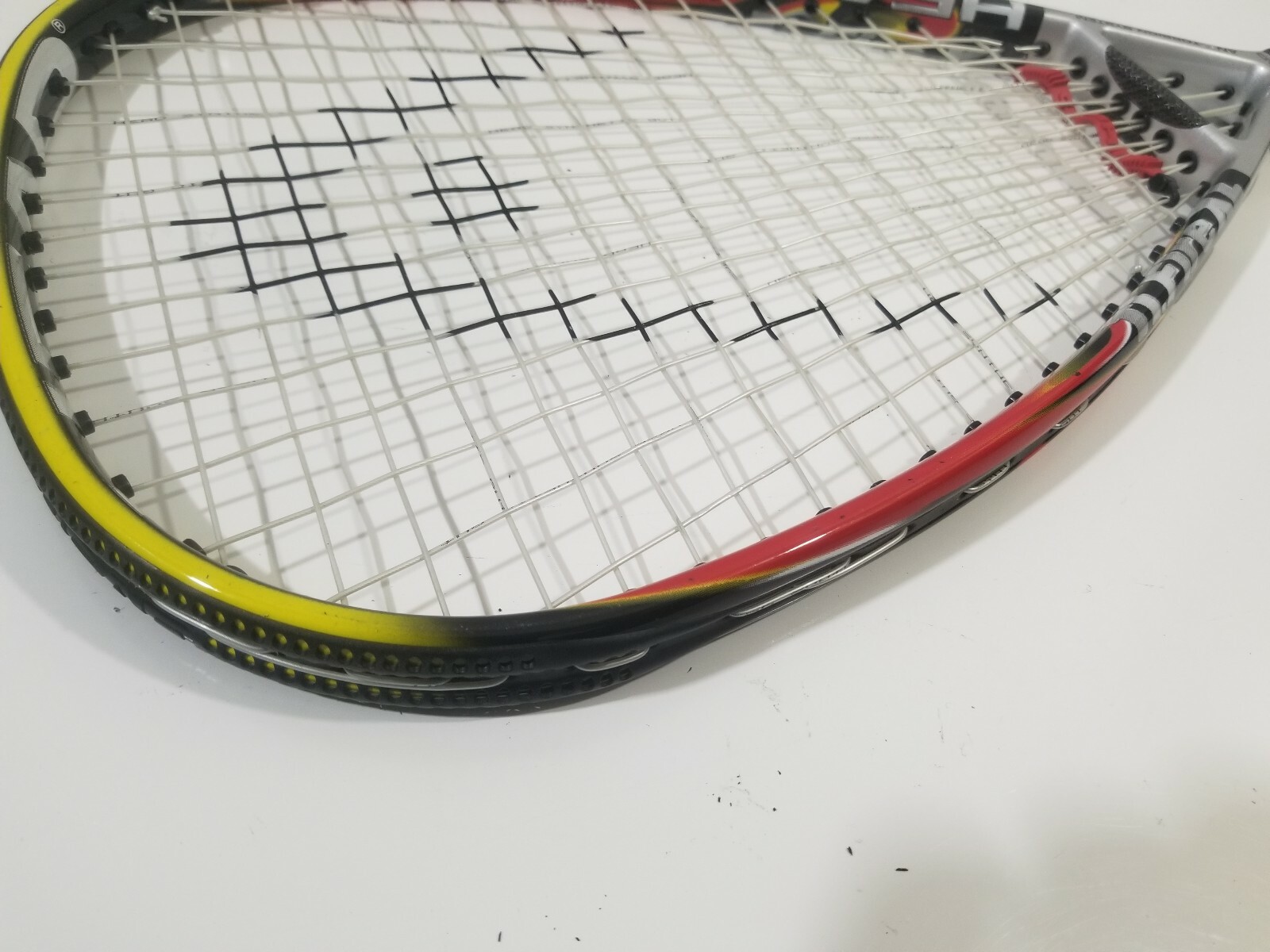 HEAD Ti.Fire XL Titanium Racquetball Racket 3 5/8” Grip Used With Case ...