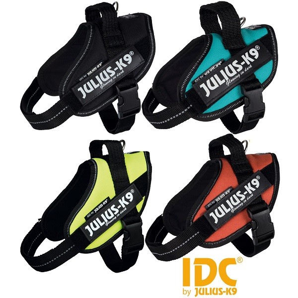 Julius K9® Strong Adjustable Power Harness Reflective Dog Puppy Robust ...