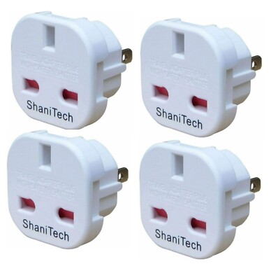 4x UK To New York Cuba Jamaica Costa Rica Travel Florida Adaptor ...