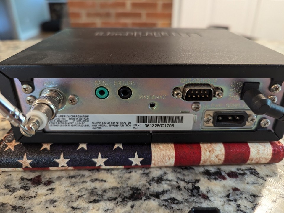 Uniden BCT15X BearTracker Mobile Tracking Scanner - Black 777780517225 ...