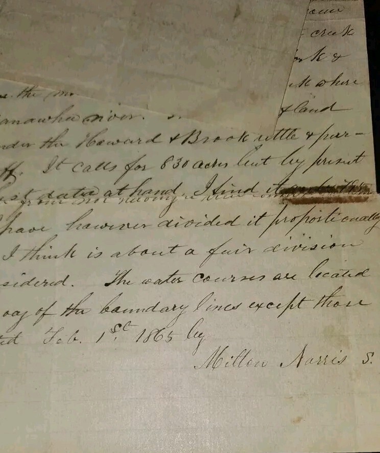 Civil War WV Land Map 1865: Moccasin Rangers Guerrillas & Forfeited ...