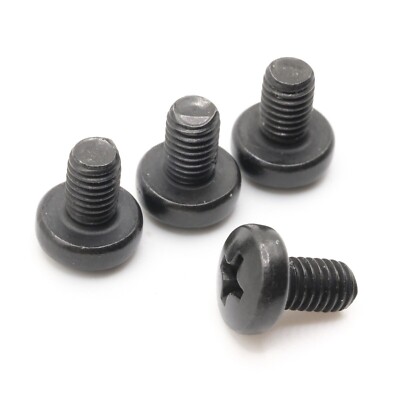 Black License Plate Screws for BMW & Tesla (4 Pack) M5-0.8 X 8mm ...