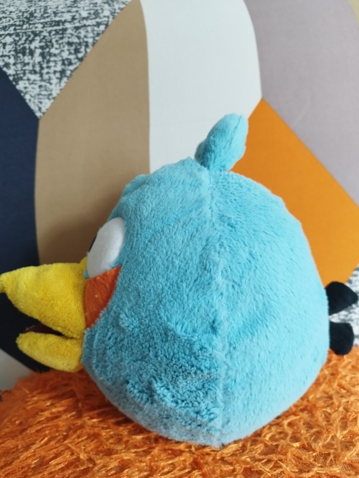 Peluche Angry Birds Original Rovio 23 cm uccello Blu Jay | eBay