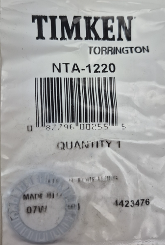 TORRINGTON NTA-1220 THRUST BEARING NEW IN FACTORY BAG (Lot of 6) Made ...