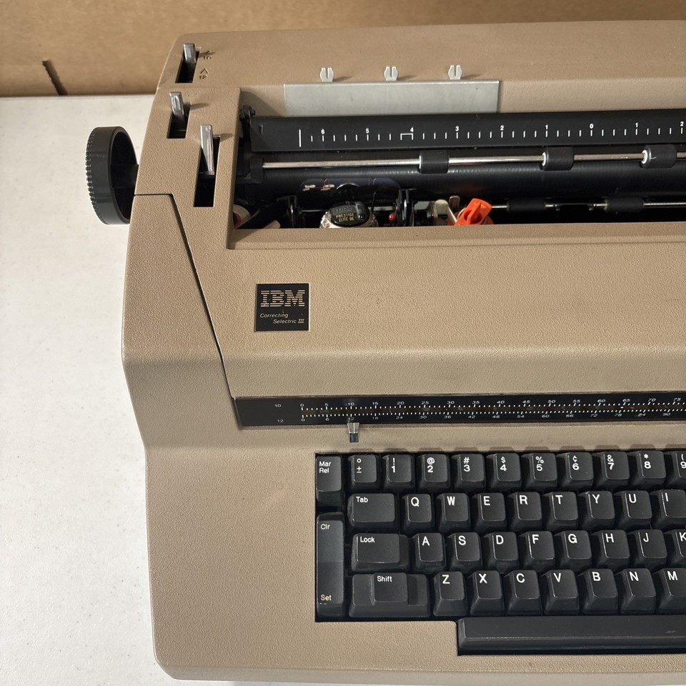 Vintage IBM Selectric III Electric Typewriter *Works* READ | eBay