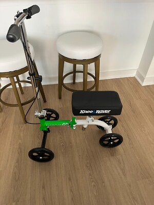 Knee Rover Go Hybrid compact knee scooter with all-terrain wheels ...