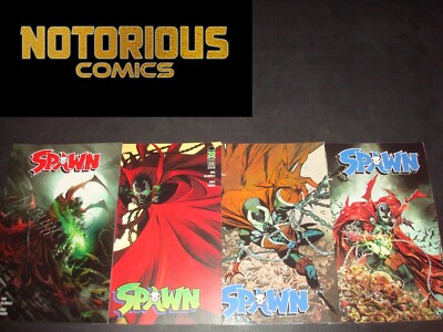 Spawn 334 335 336 337 Complete Comic Lot Cover A Set Image McFarlane ...