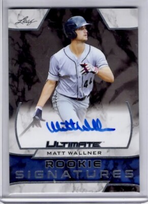 2019 LEAF ULTIMATE ROOKIE SIGNATURES MATT WALLNER RC AUTO #RSMW1 | eBay