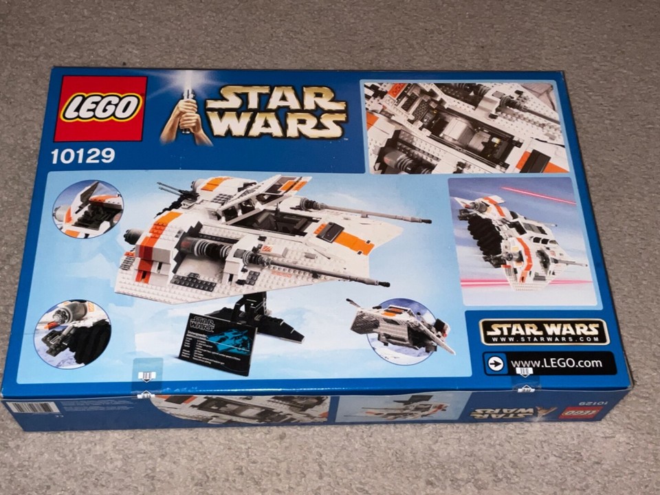 LEGO STAR WARS 10129 REBEL SNOWSPEEDER NEW MIB Factory Sealed 1457 pcs ...