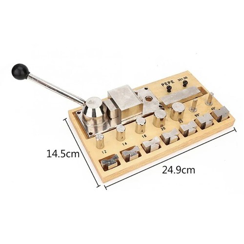 Manual Bending Machine Gold, Silver and Copper Bar Pressing Round ...