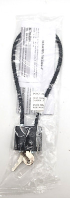 Mascon MCL02-P Black Cable Gun Lock W/ Instructions & 2 Keys 30mm | eBay