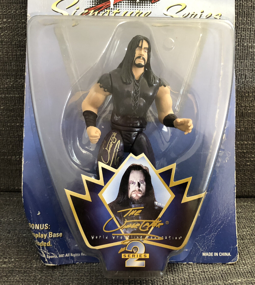 WWF Jakks Pacific The Undertaker Signature Series 2 Wrestling Figure ...