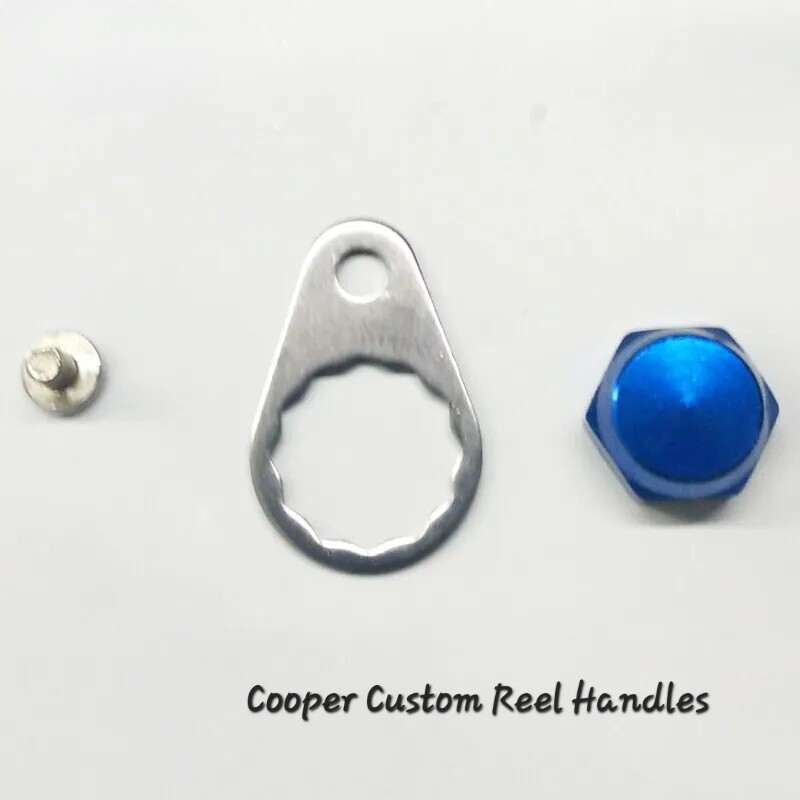 Abu Garcia Daiwa Lews Shimano Custom Baitcasting Reel Handle Nut Caps ...