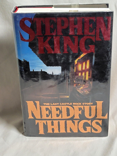 Needful Things Stephen King 1991 Hardcover First Edition Viking | eBay