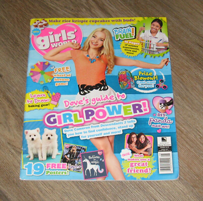 Girls World magazine Dove Cameron SOFIA WYLIE Peyton Elizabeth Lee ...