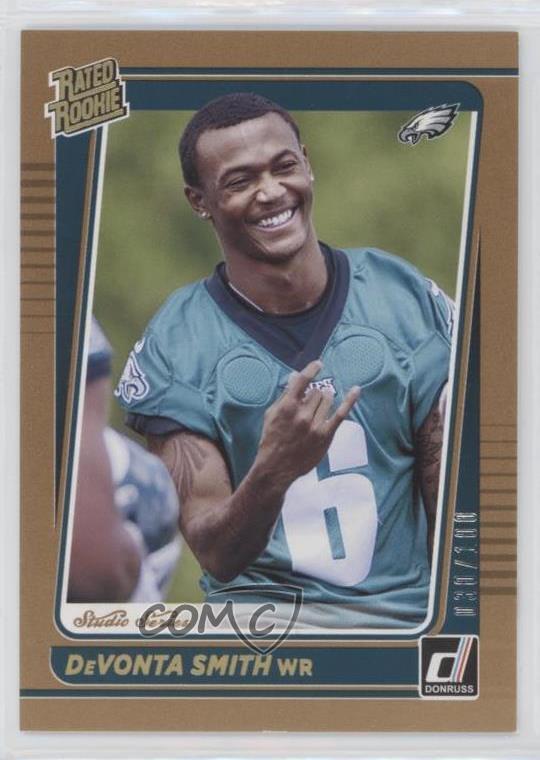 2021 Panini Donruss - Rated Rookie Portrait Studio Series #261 Devonta ...
