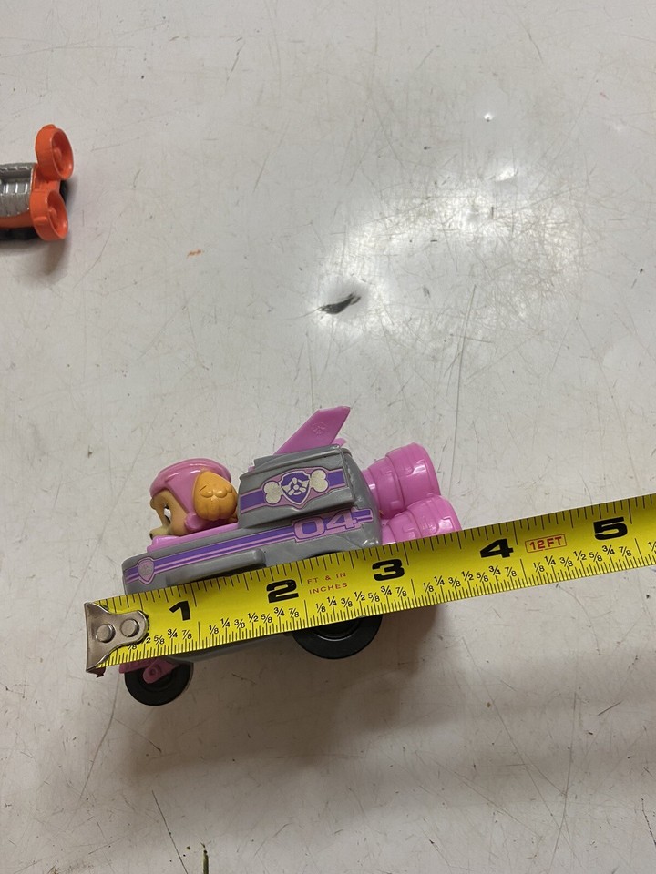 Paw Patrol Skye Airplane Plane Pink Gray Safety Rescue Protector Dog ...