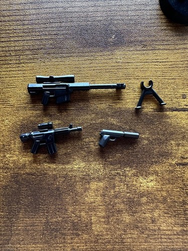 G.I. Brick CIA Operative Minifigure Custom by EclipseGrafx w/ Brickarms ...