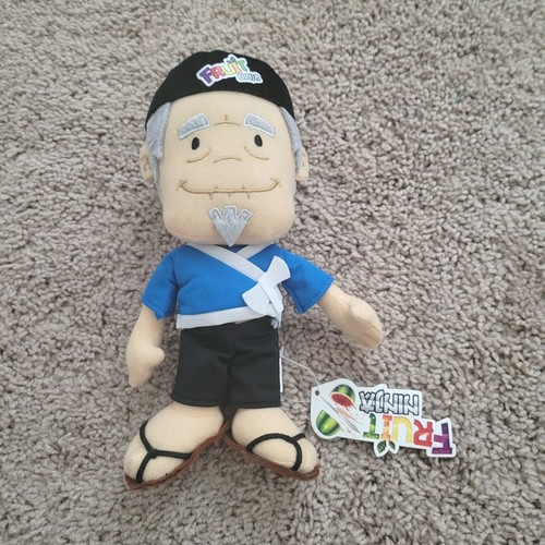 Fruit Ninja Plush Sensei Karate Man Doll Watermelon Halfbrick 9” -New With Tags | eBay