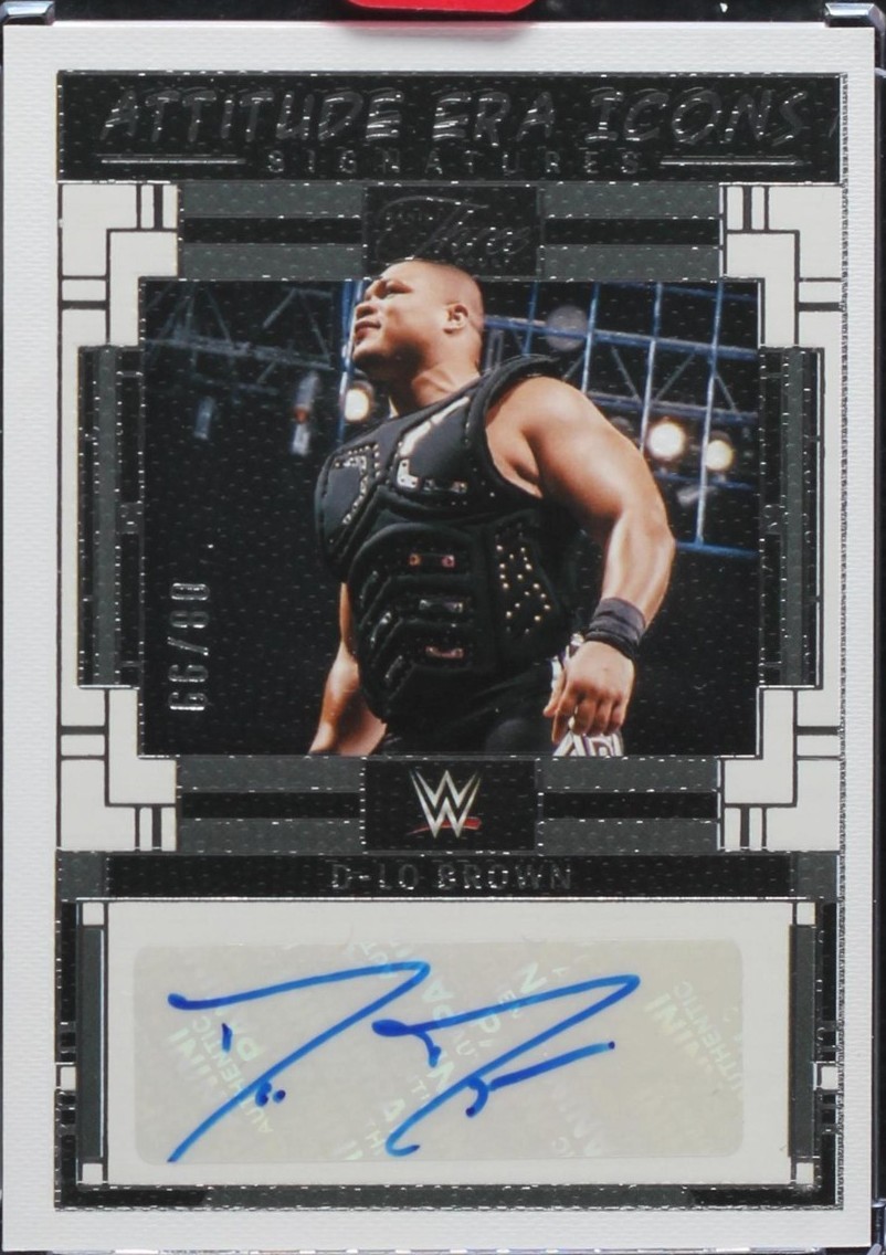2024 Panini Three Count WWE - Attitude Era Icons Signatures D'Lo Brown ...