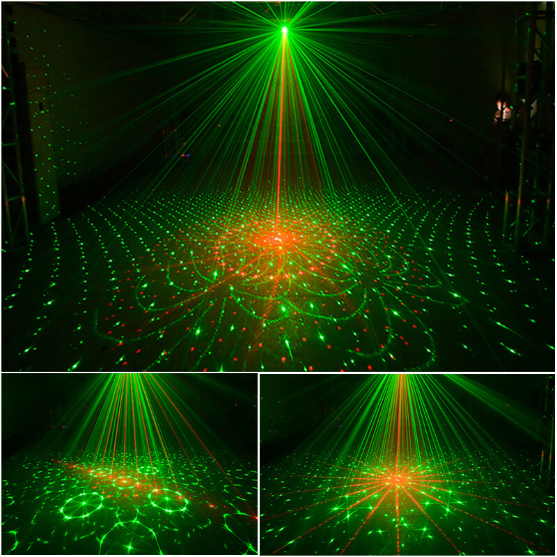 60 Pattern Party Projector Stage Light LED RGB Party KTV Club DJ Disco ...