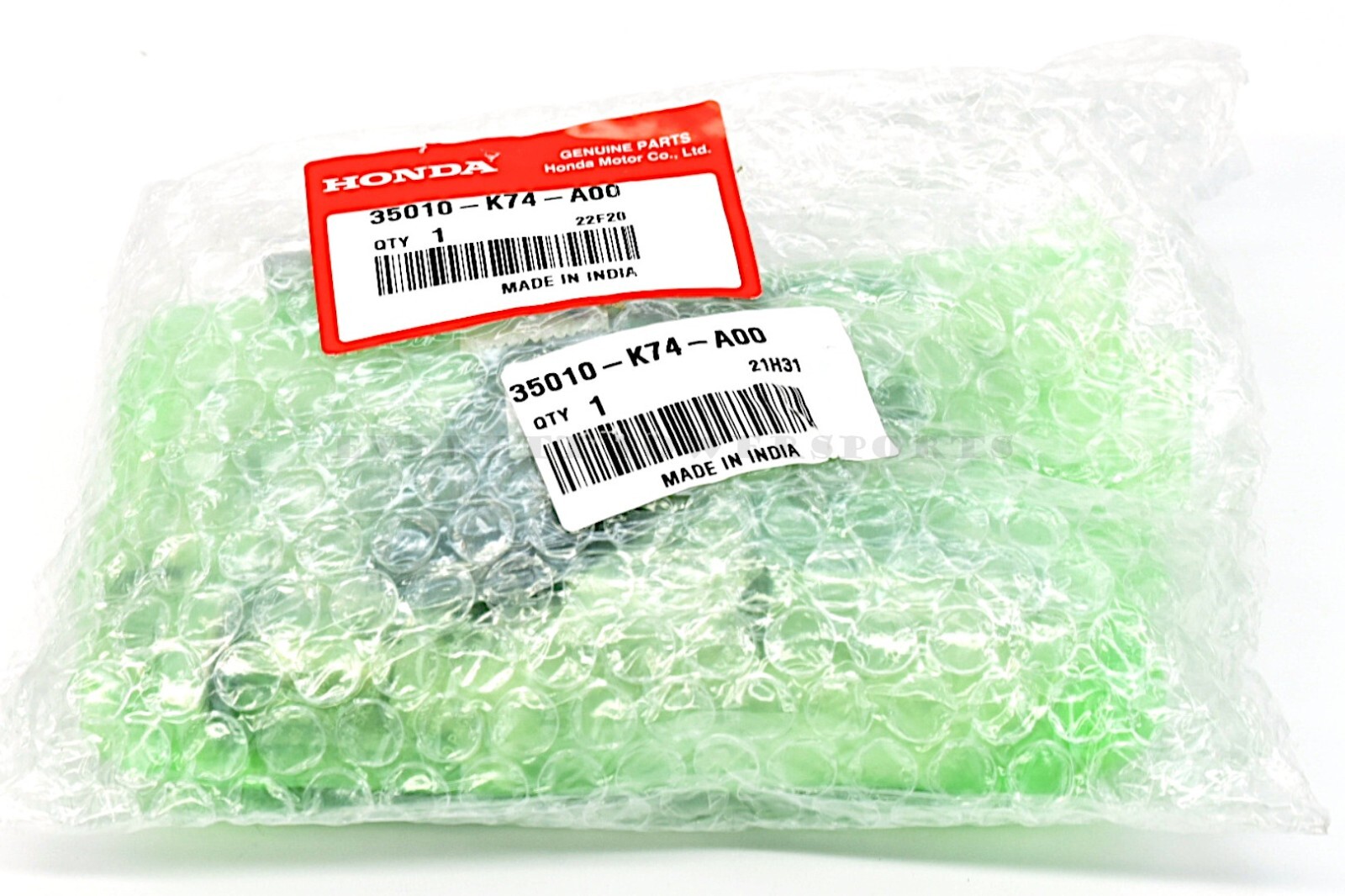 2022 Honda Navi NVA110B Ignition Switch Lock Set OEM Honda 35010-K74 ...