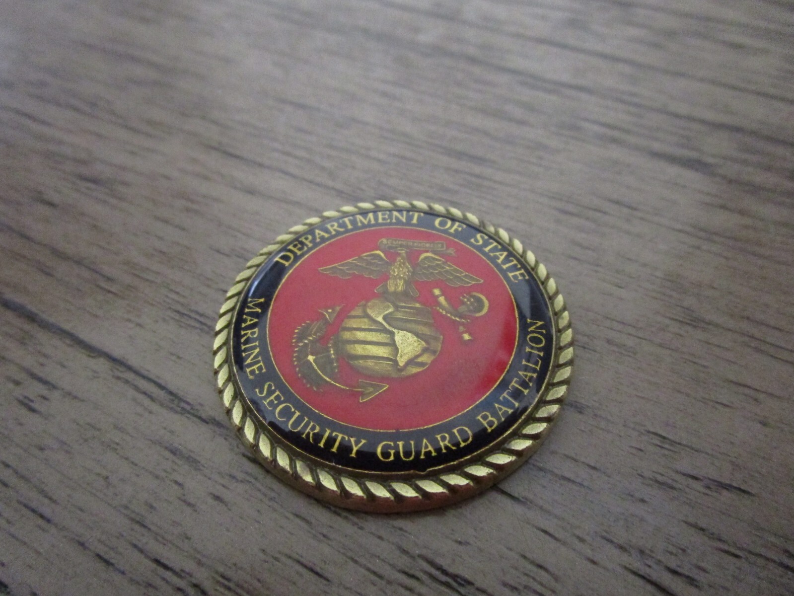 Department Of State Marine Security Guard Battalion Challenge Coin ...