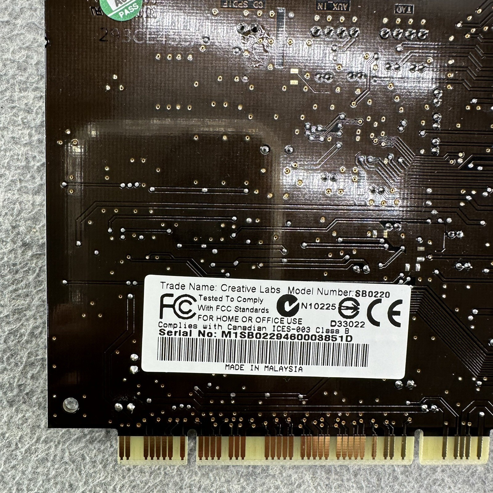 CREATIVE+SOUND+BLASTER+LIVE+LS+5.1+EAX+DIGITAL+SURROUND+SOUND for sale ...