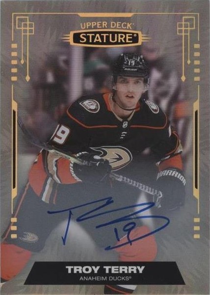 2021-22 Upper Deck Stature - Autographs #56 Troy Terry (AU) for sale ...