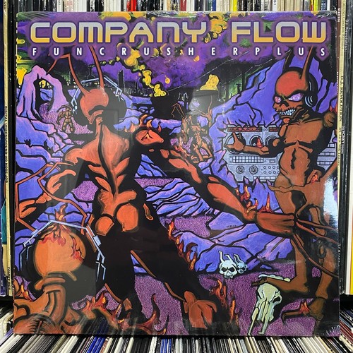 COMPANY FLOW - FUNCRUSHER PLUS (VINYL 2LP) 1997!!! RARE!!! EL-P + MR ...