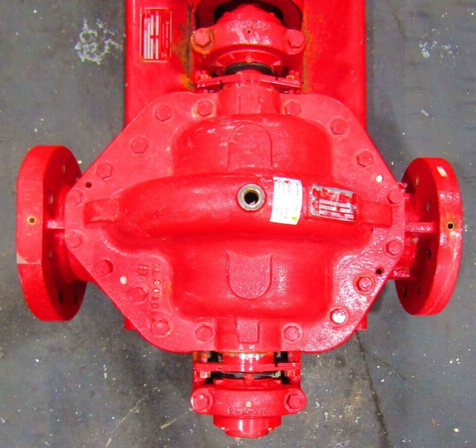 😃 PENTAIR AURORA 5" x 4" SPLIT CASE FIRE PUMP 230/460V 60 HP 750 GPM 4 ...