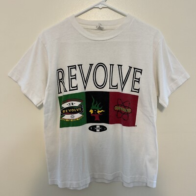 Vintage Revolve Shirt Size L hip hop shirt 90s rap t | eBay