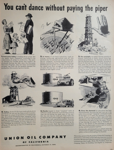Union Oil Company California Original 1940s Print Ad ~10x14" | eBay