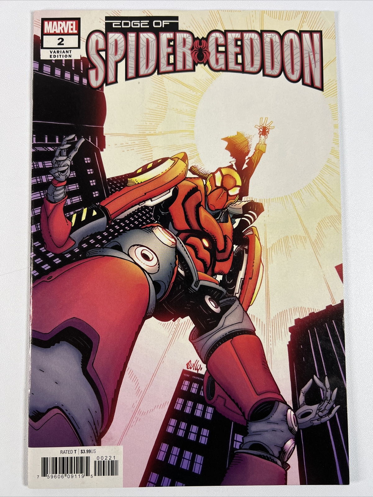 Edge of Spider-Geddon #2 (2018) 1st Addy Brock ~ Variant ~ Marvel ...