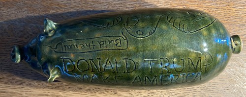 RARE Marvin Bailey Southern Primitive Folk Art Pottery MAGA TRUMP 2020 ...