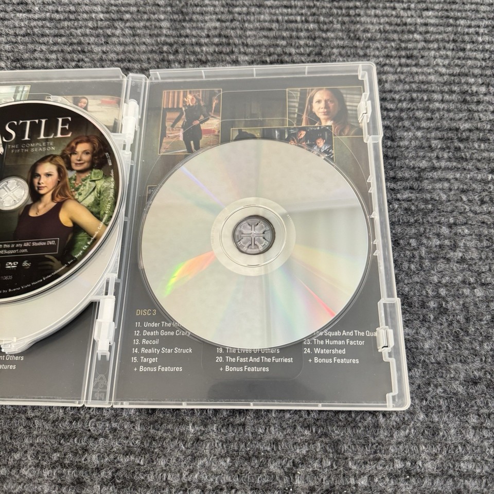 Castle: the Complete Fifth Season (DVD, 2012) 786936831580| eBay